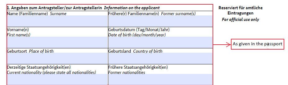 How To Fill German Student Visa Application Form - Way2Germany