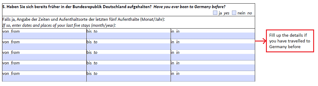 How To Fill German Student Visa Application Form - Way2Germany